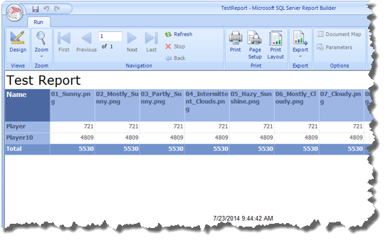 Creating reports from log data | Omnivex